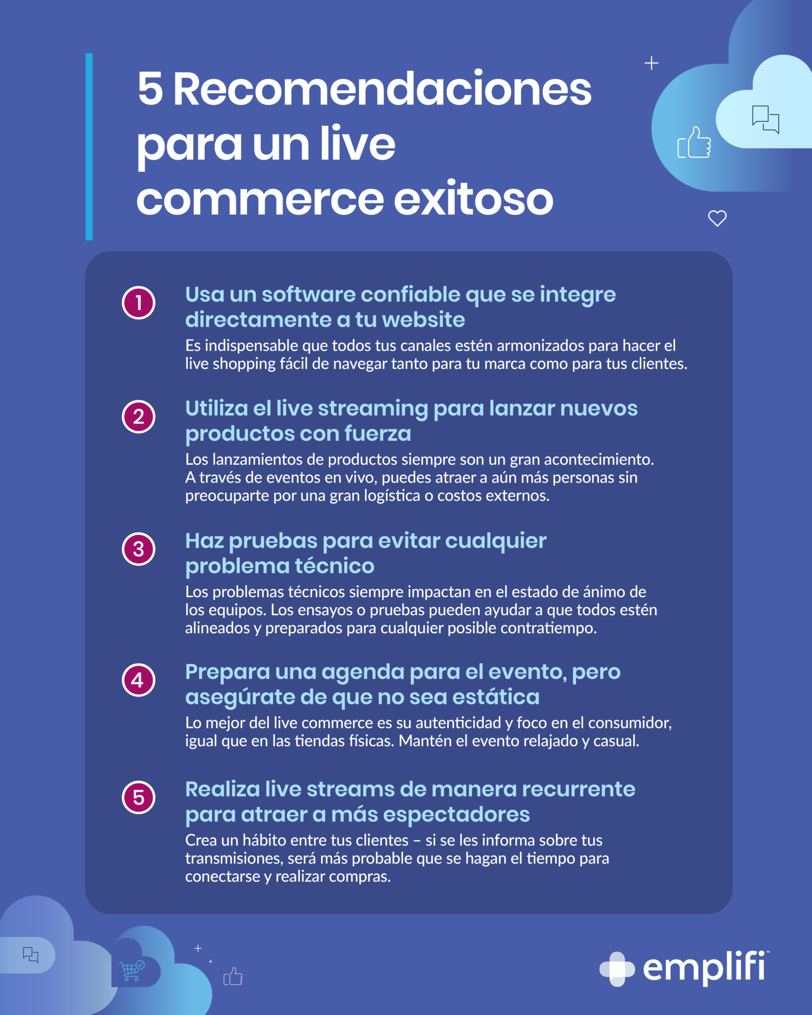 5 recomendaciones para un live commerce exitoso | Marketeros LATAM