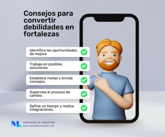 Debilidades de una persona en el entorno laboral | Marketeros LATAM